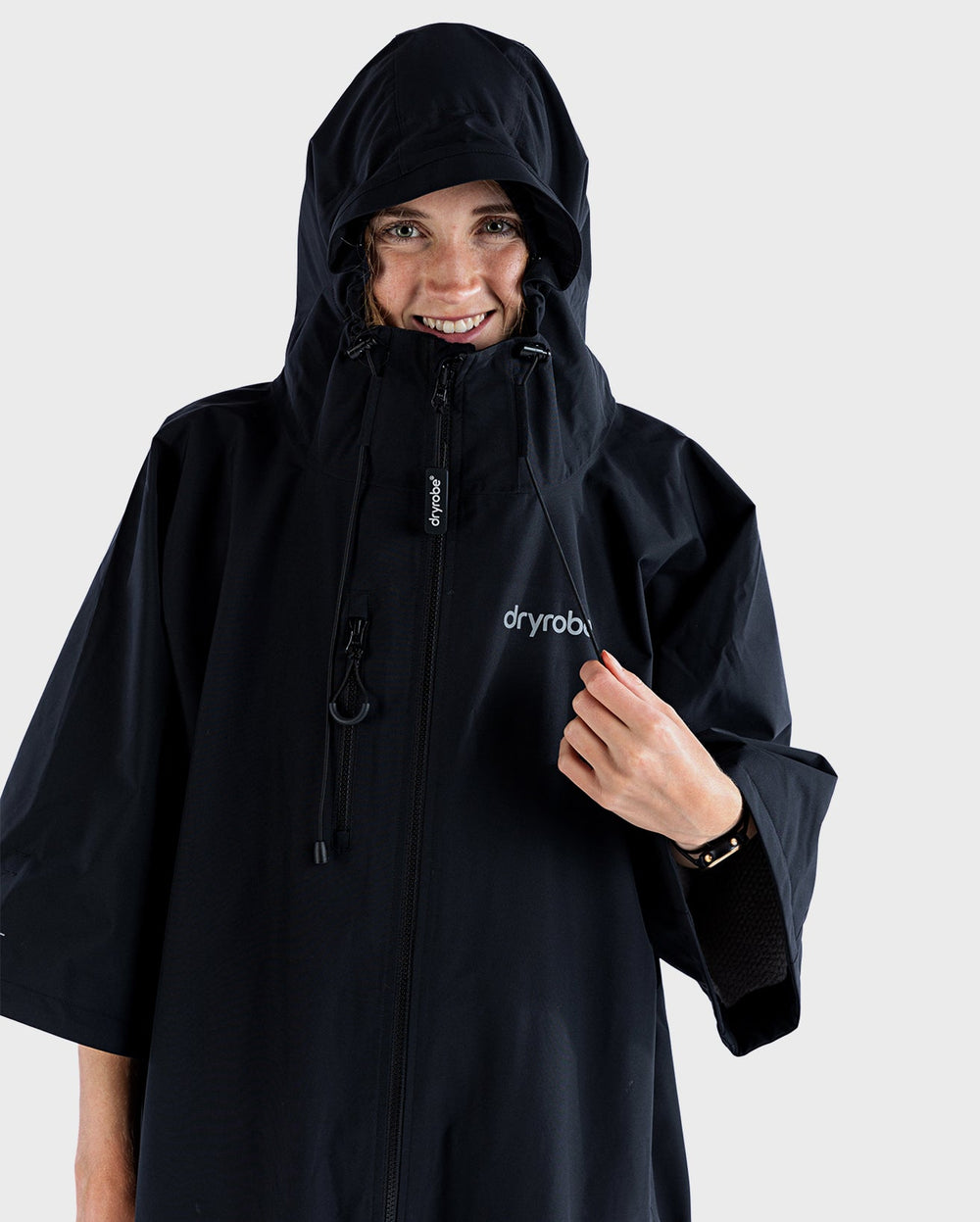 Black Lite Changing Robe | Dryrobe® – dryrobe USA